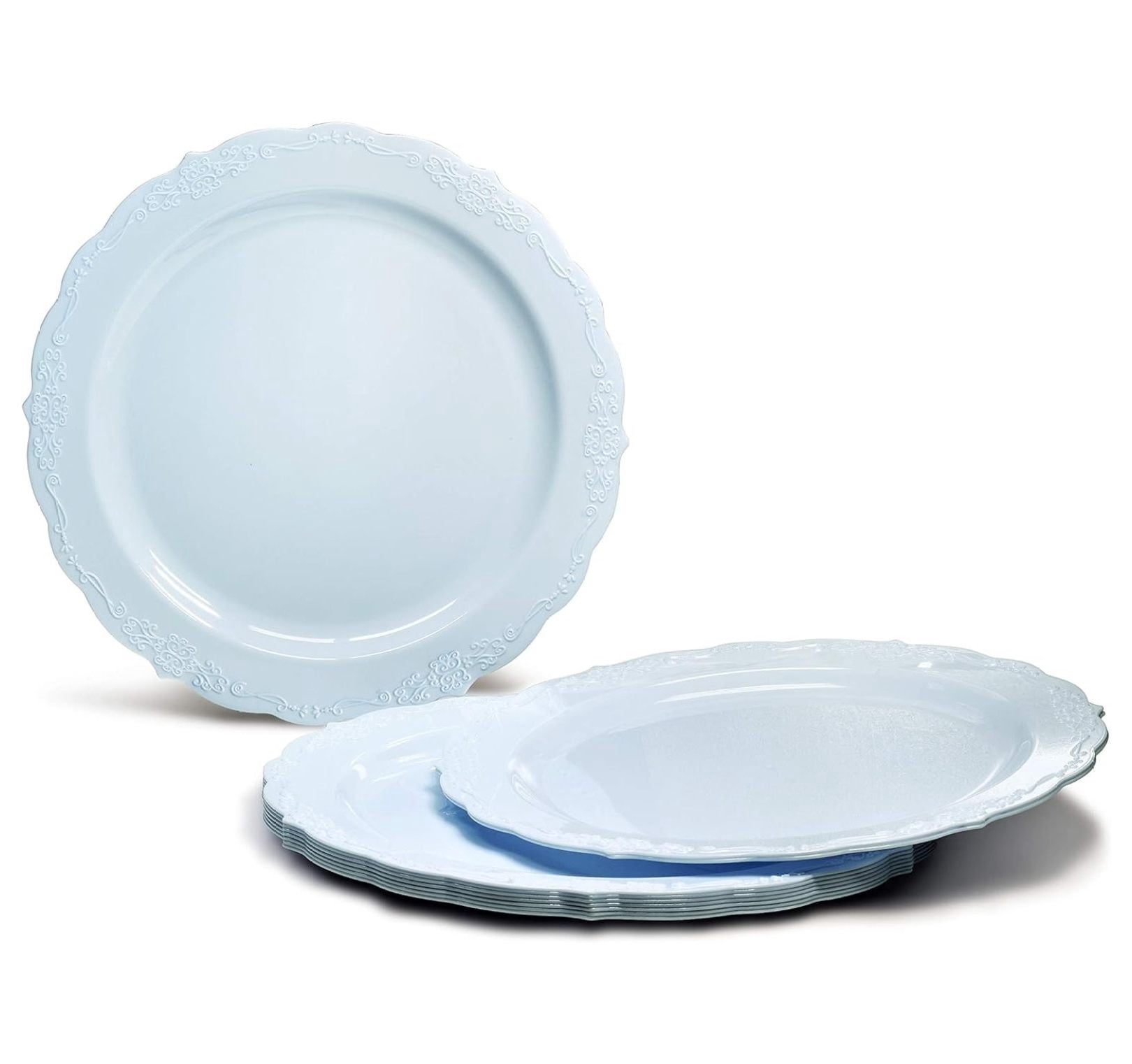 " OCCASIONS " 60 Plates Pack, Disposable Wedding Party Plastic Plates ...
