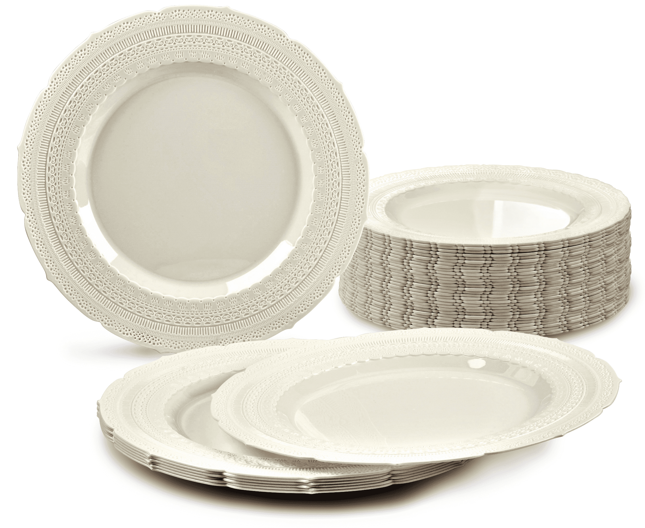 " OCCASIONS " 60 Plates Pack, Extra Heavyweight Vintage Wedding Party ...