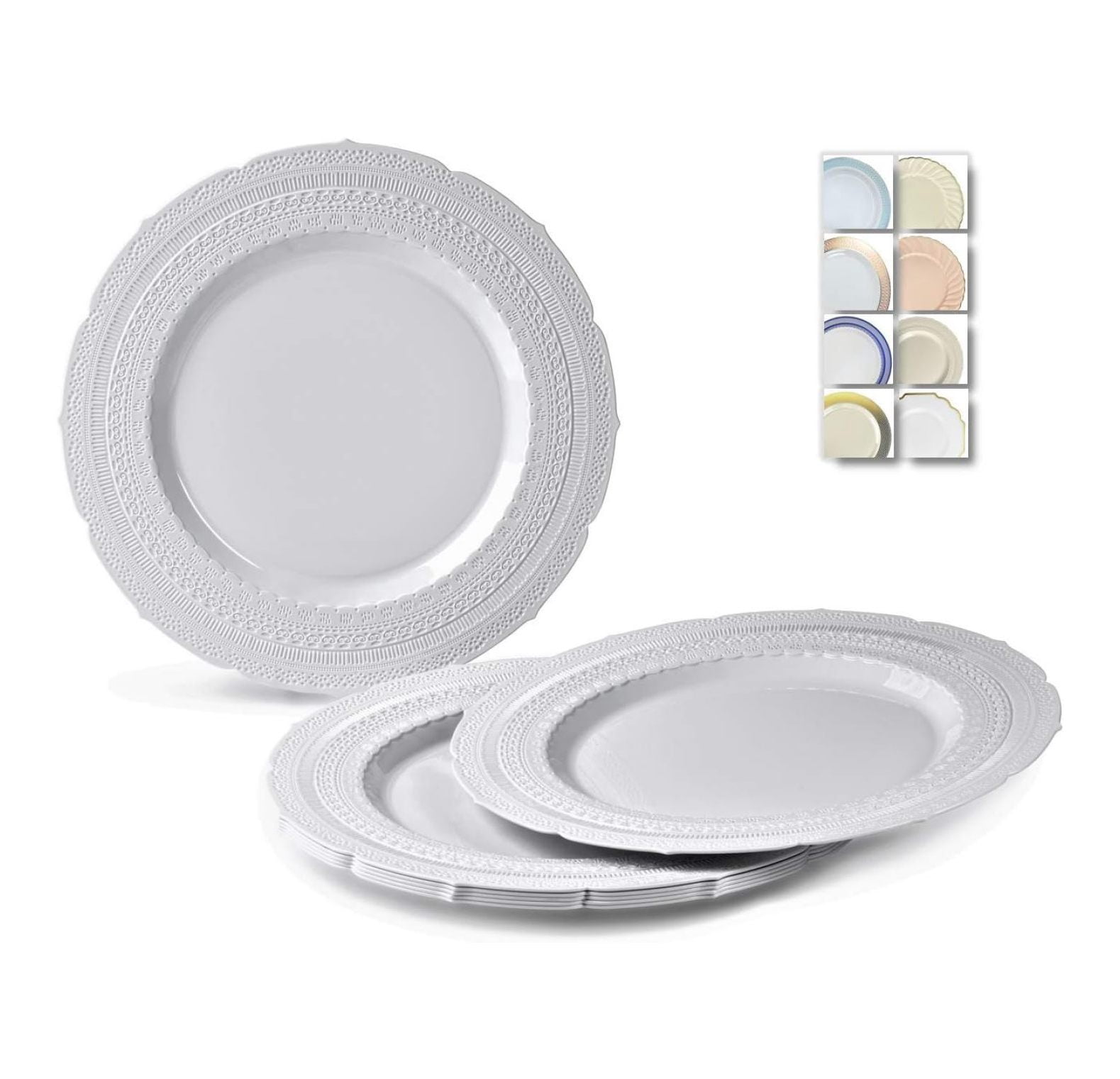 " OCCASIONS " 60 Plates Pack, Extra Heavyweight Vintage Wedding Party ...