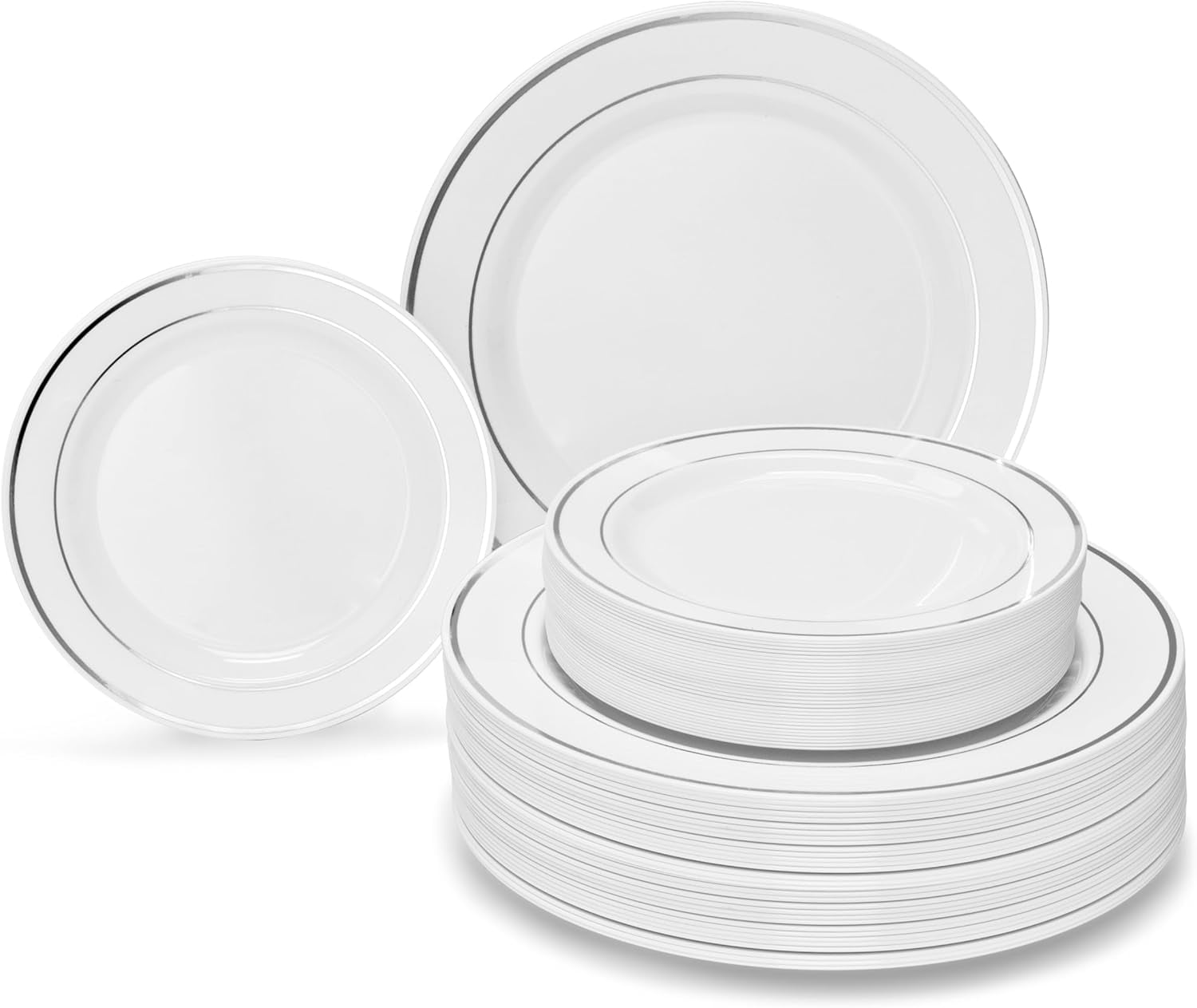 " OCCASIONS " 60 Plates Pack, Heavyweight Disposable Wedding Party ...