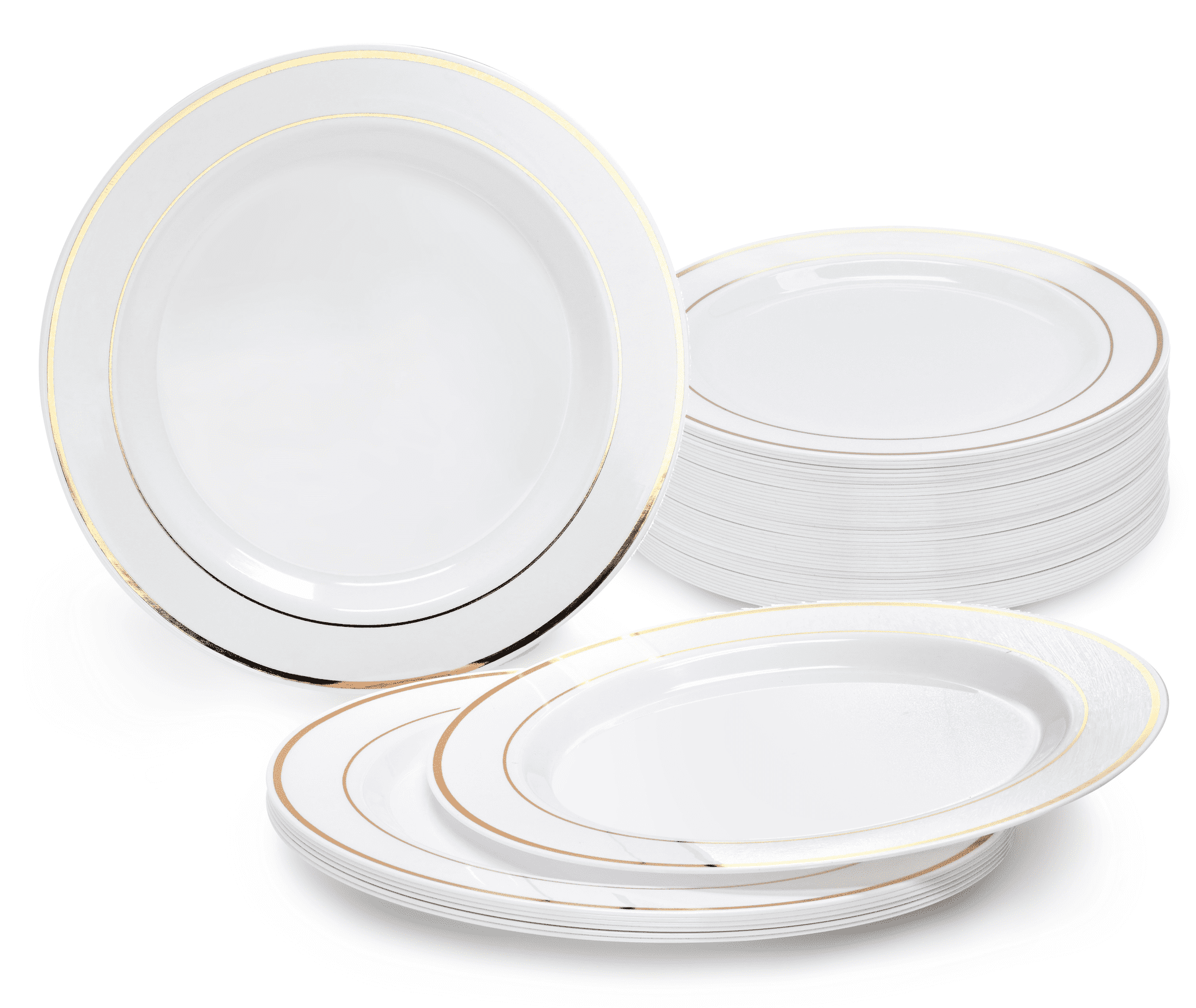 " OCCASIONS" 60 Plates Pack, Heavyweight Disposable Wedding Party ...