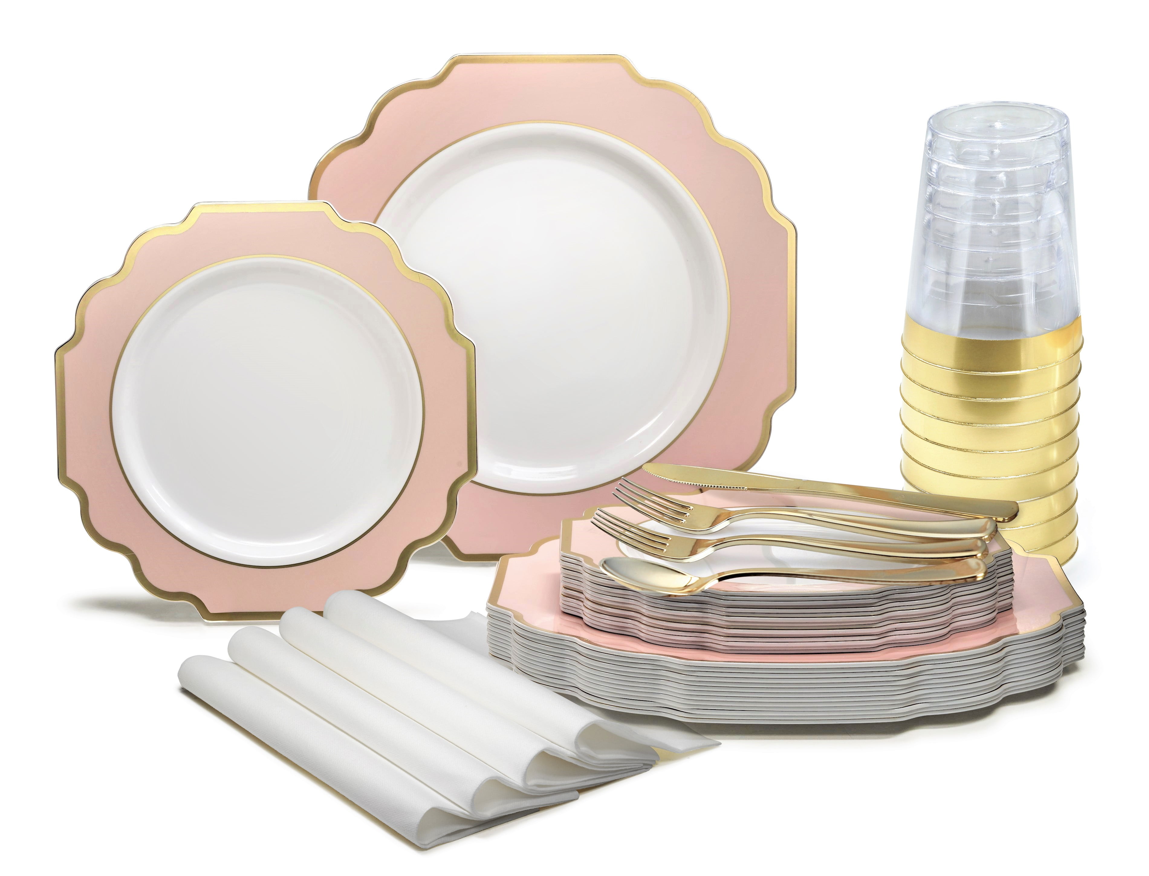 " OCCASIONS " 640 Piece set (80 Guests)-Heavyweight Wedding Party ...
