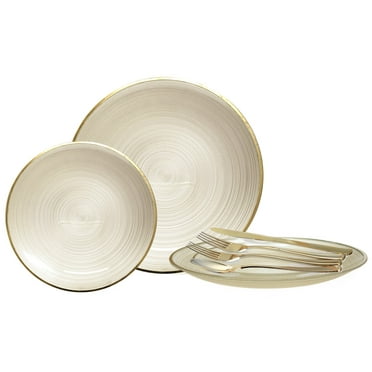 " OCCASIONS " 150pcs set (25 Guests)-Vintage Wedding Party Disposable ...