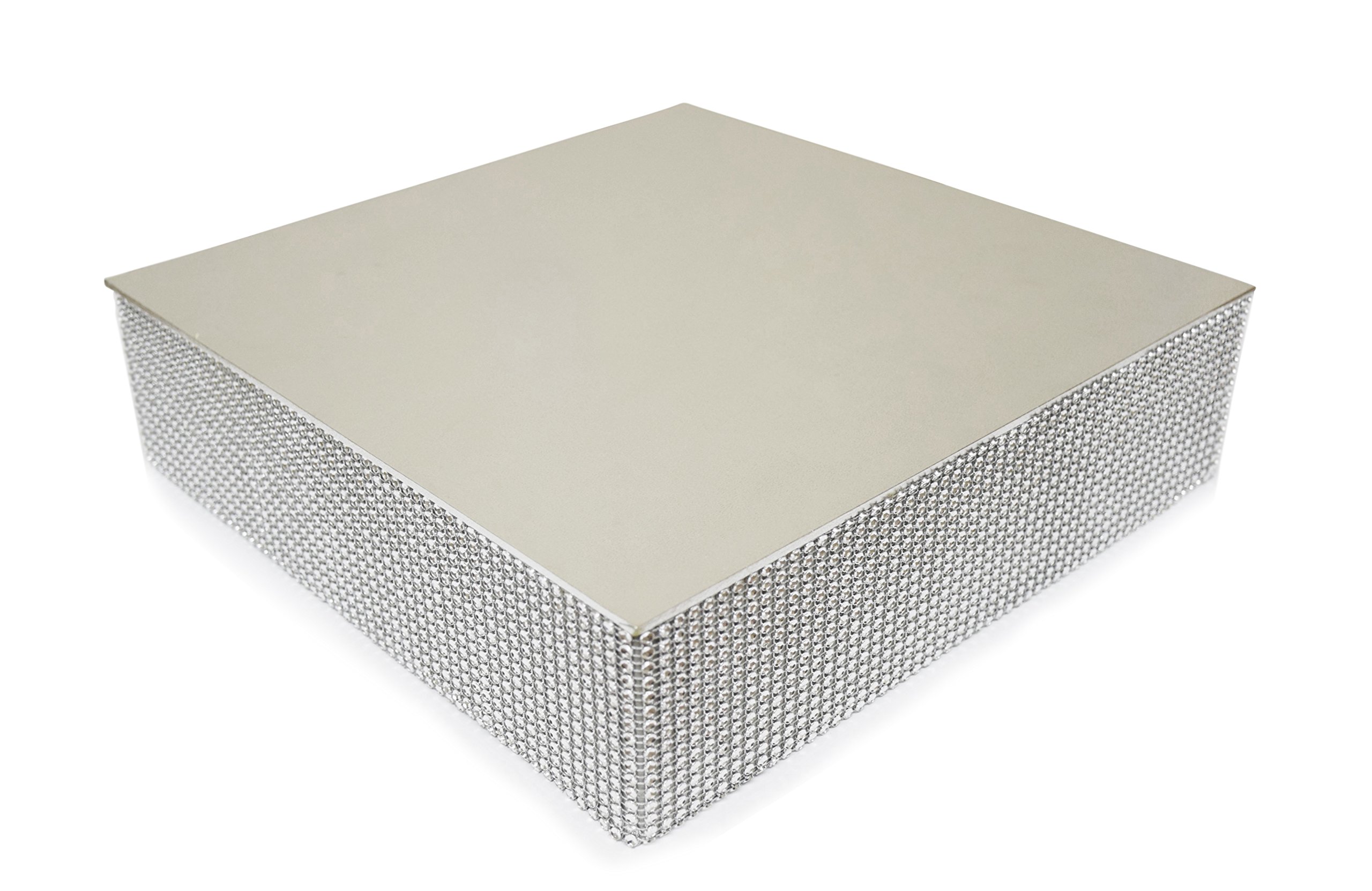 OCCASIONS Bling Wedding Cake Stand (Holds 150 lbs) Cupcake Base ...