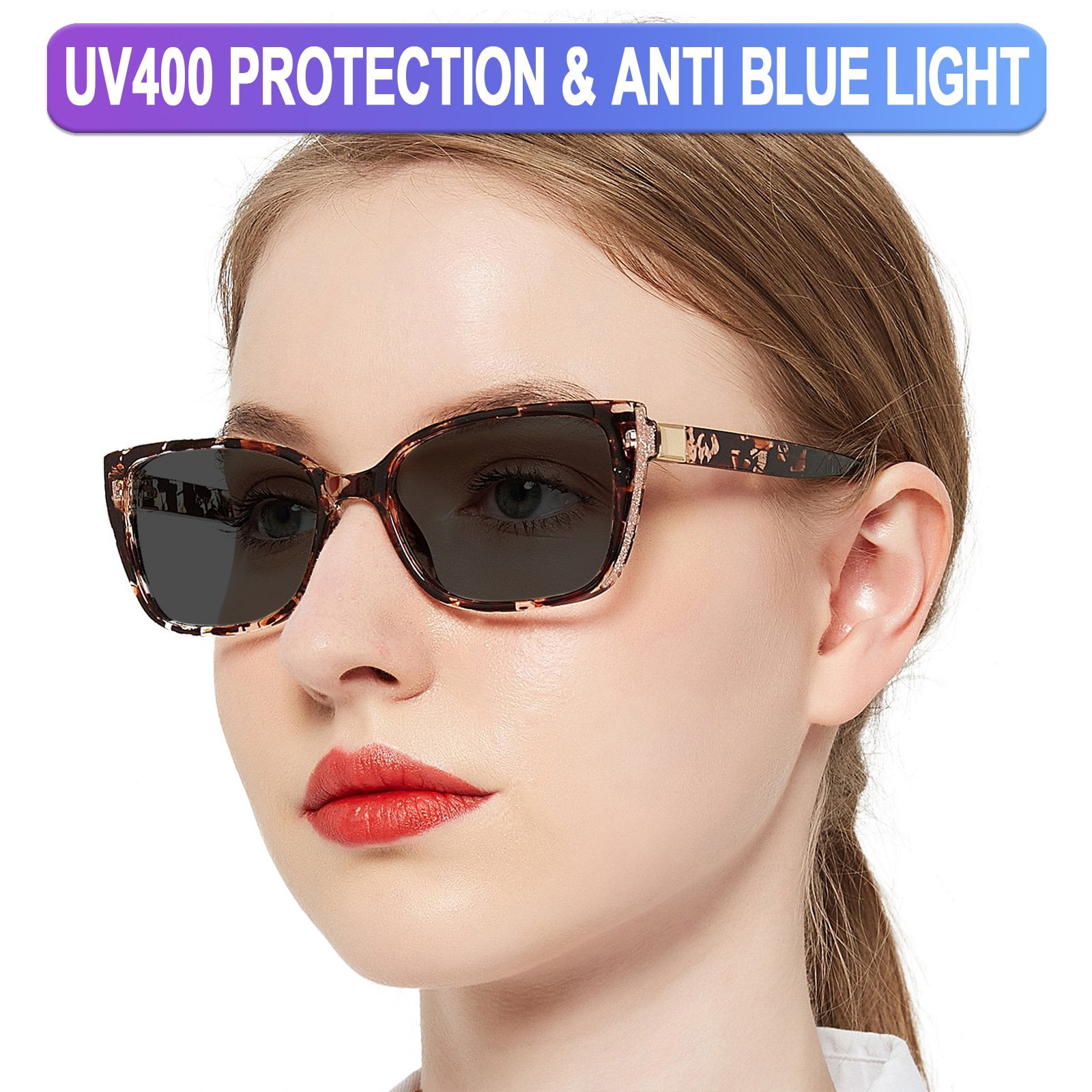 OCCI CHIARI Women's Blue Light Blocking UV Protection Reading ...