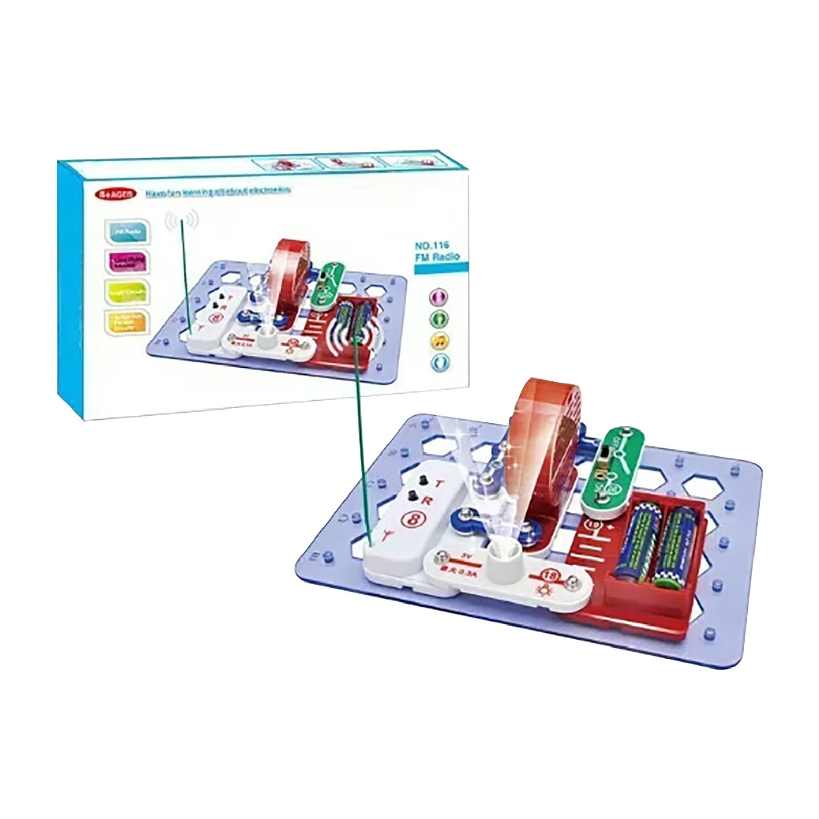OCCOKO Electricity Electronic Building Block Teaching Exploration Kit ...
