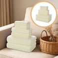 OCCOKO Large Oversized Bath Towels Set 3 Piece Ultra Soft Highly ...