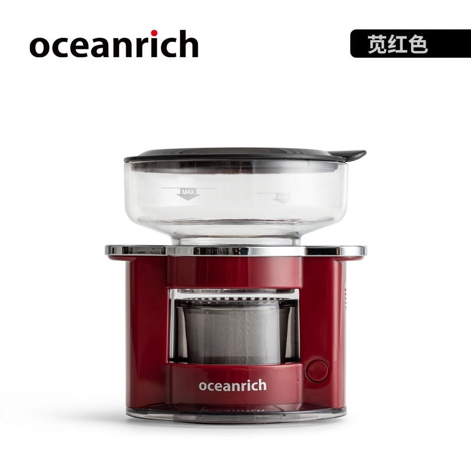 OCEANRICH S2 Automatic Single Serve Pour-over Portable Coffee Maker ...
