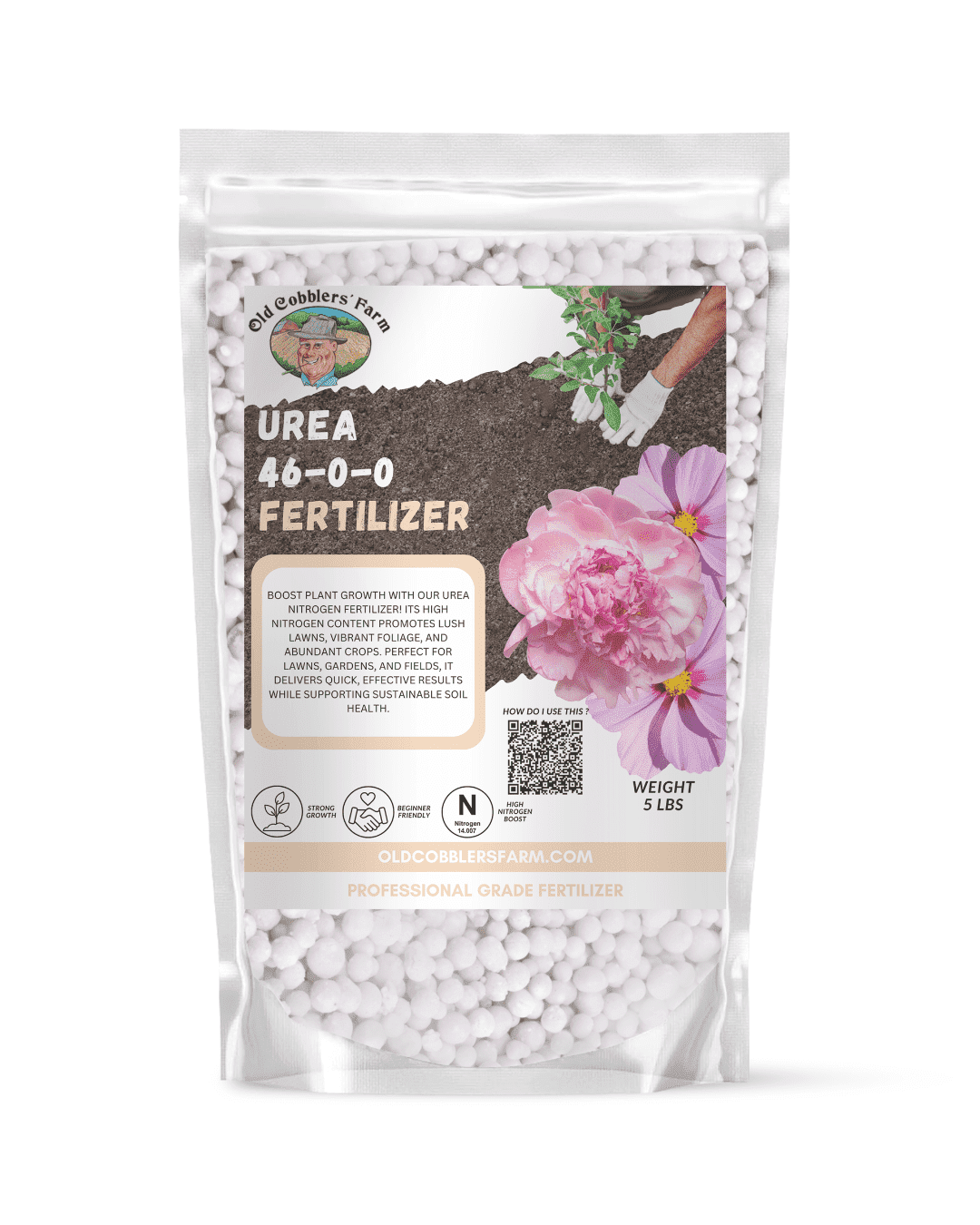 OCF Corn Urea Fertilizer, 5 lbs with 46% Nitrogen Content - Walmart.com