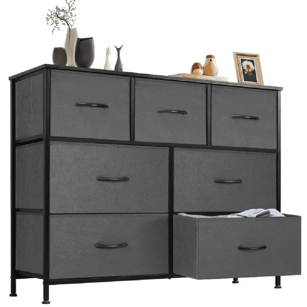 OCHAPA 7-Drawer Fabric Storage Tower for Bedroom, Hallway, Entryway ...