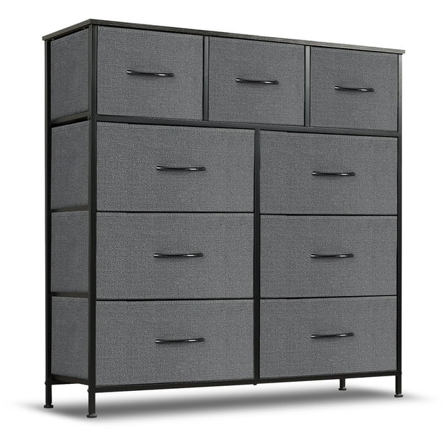 OCHAPA 9-Drawer Fabric Storage Tower for Bedroom, Hallway, Entryway ...