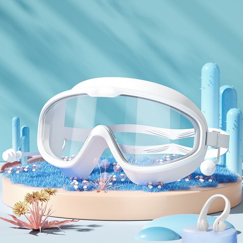 OCHAPA Anti-Fog Swimming Goggles - Waterproof & UV Protection, Crystal ...