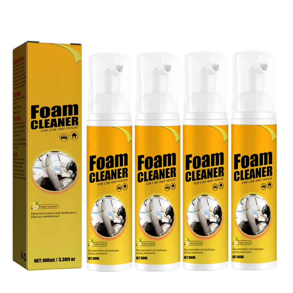 OCHAPA Car Steering Wheel Foam Cleaner Leather Seat Interior ...