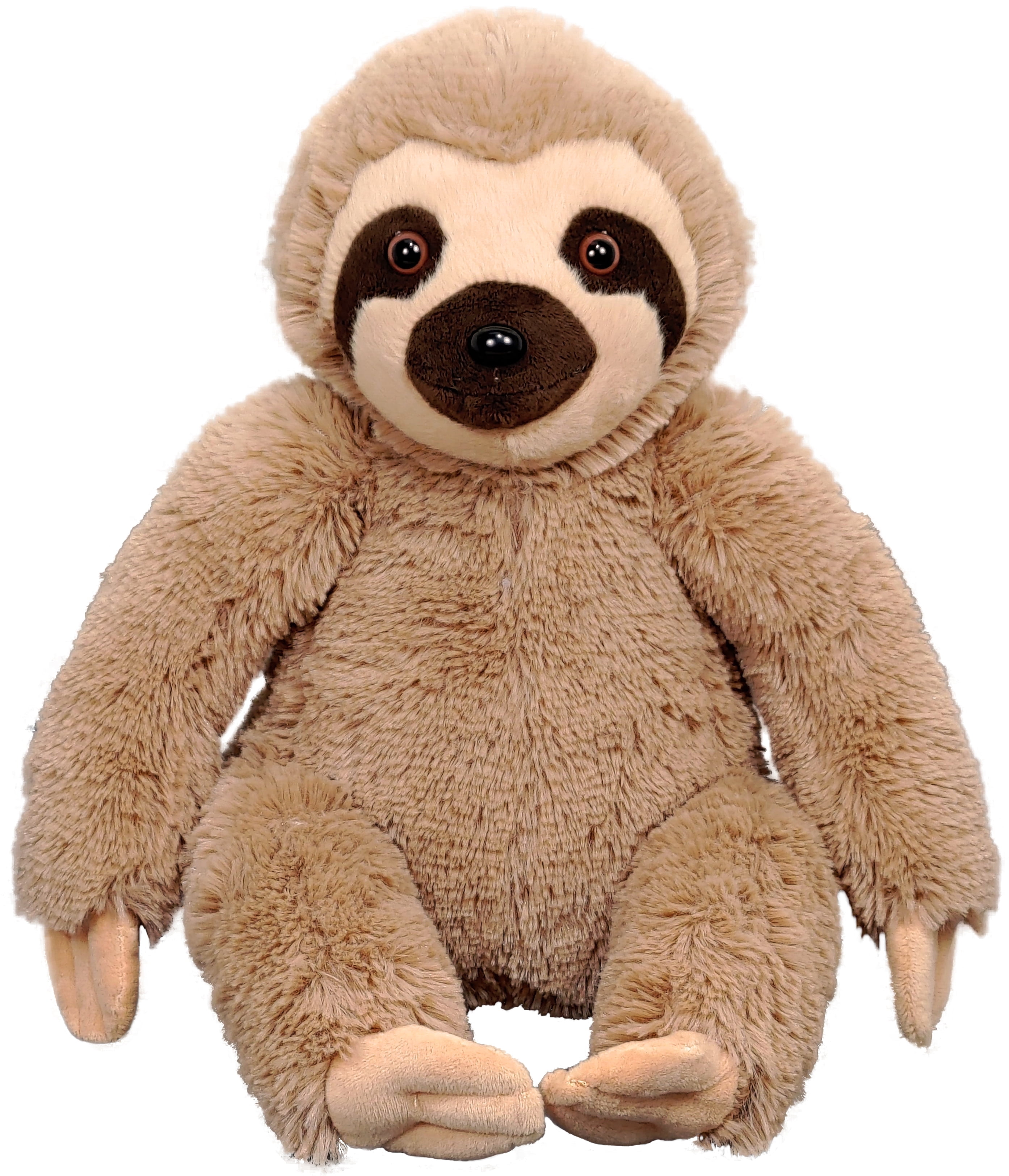 OCINAPALS 11" Plush Sitting Three Toed Sloth, Soft Fur and Beady Eyes ...