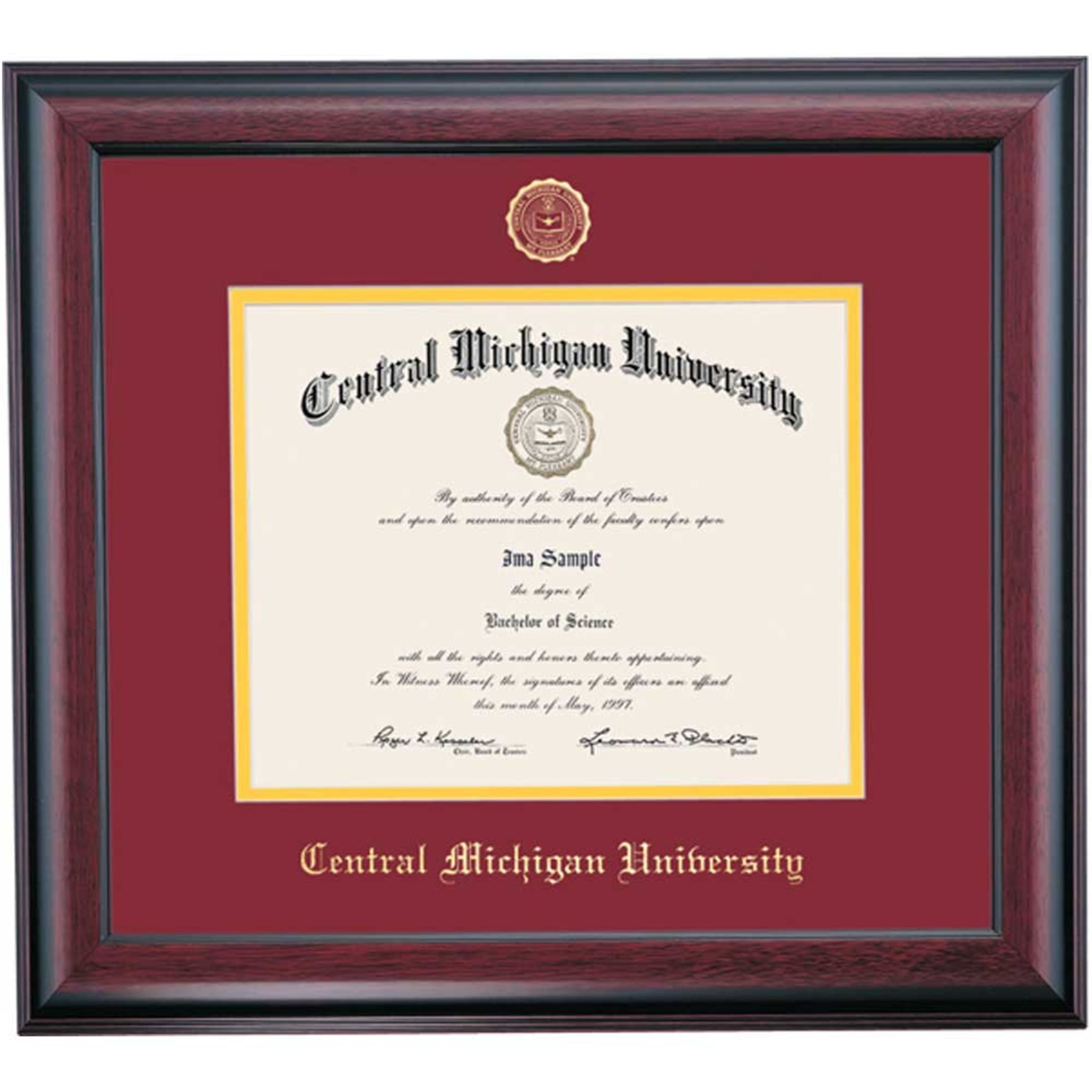 OCM Diploma Frame for Central Michigan University, 16 OCM Diploma Frame for Central Michigan University, 16