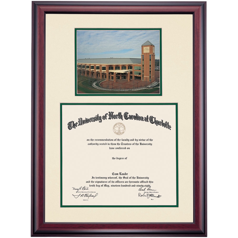 OCM Diploma Frame for University of North Carolina Charlotte UNCC ...