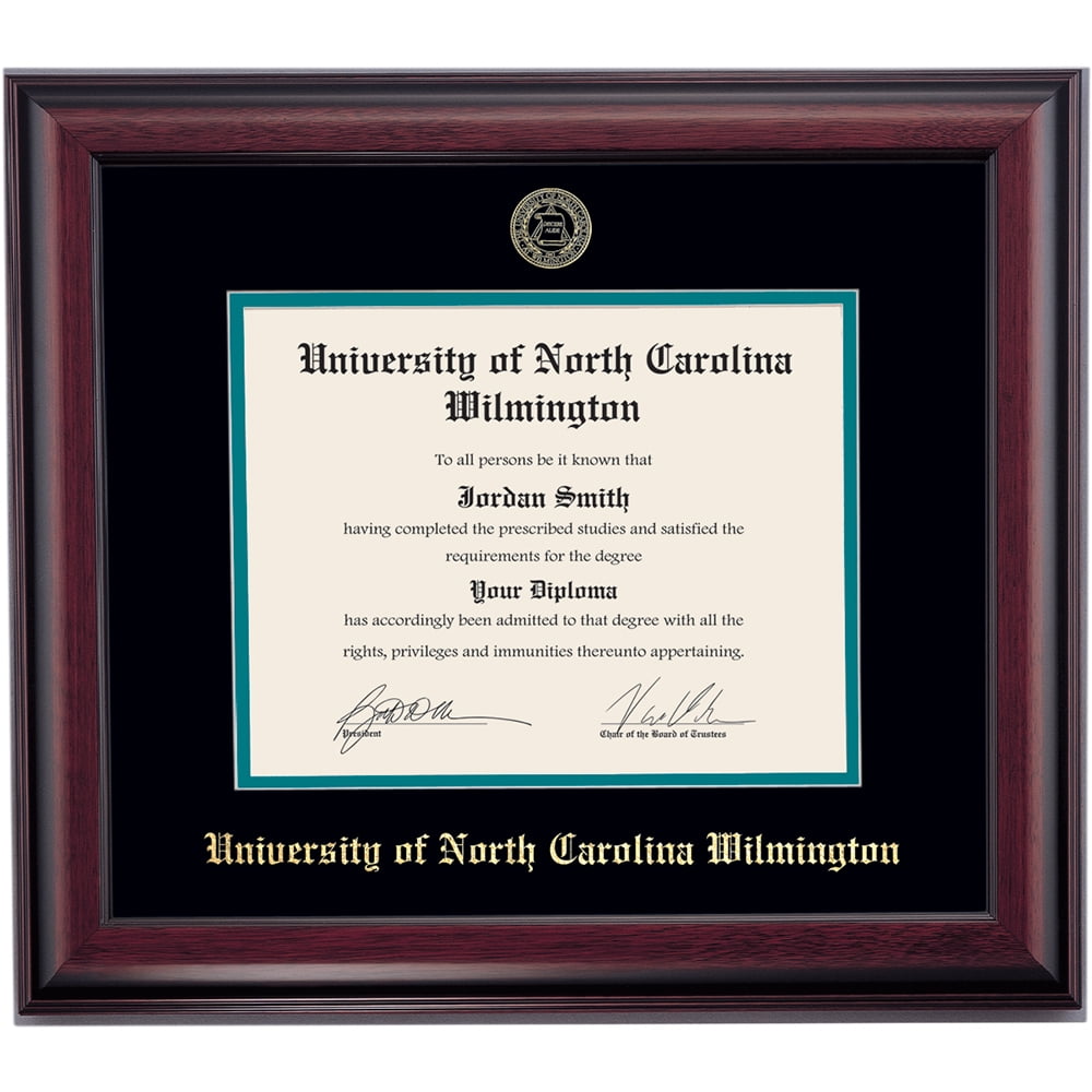 OCM Diploma Frame for University of North Carolina Wilmington UNCW, 19 ...