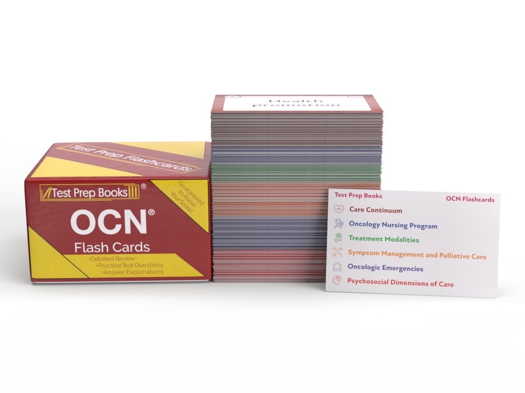 OCN Study Cards 2024-2025: OCN Exam Prep and Practice Test Questions ...