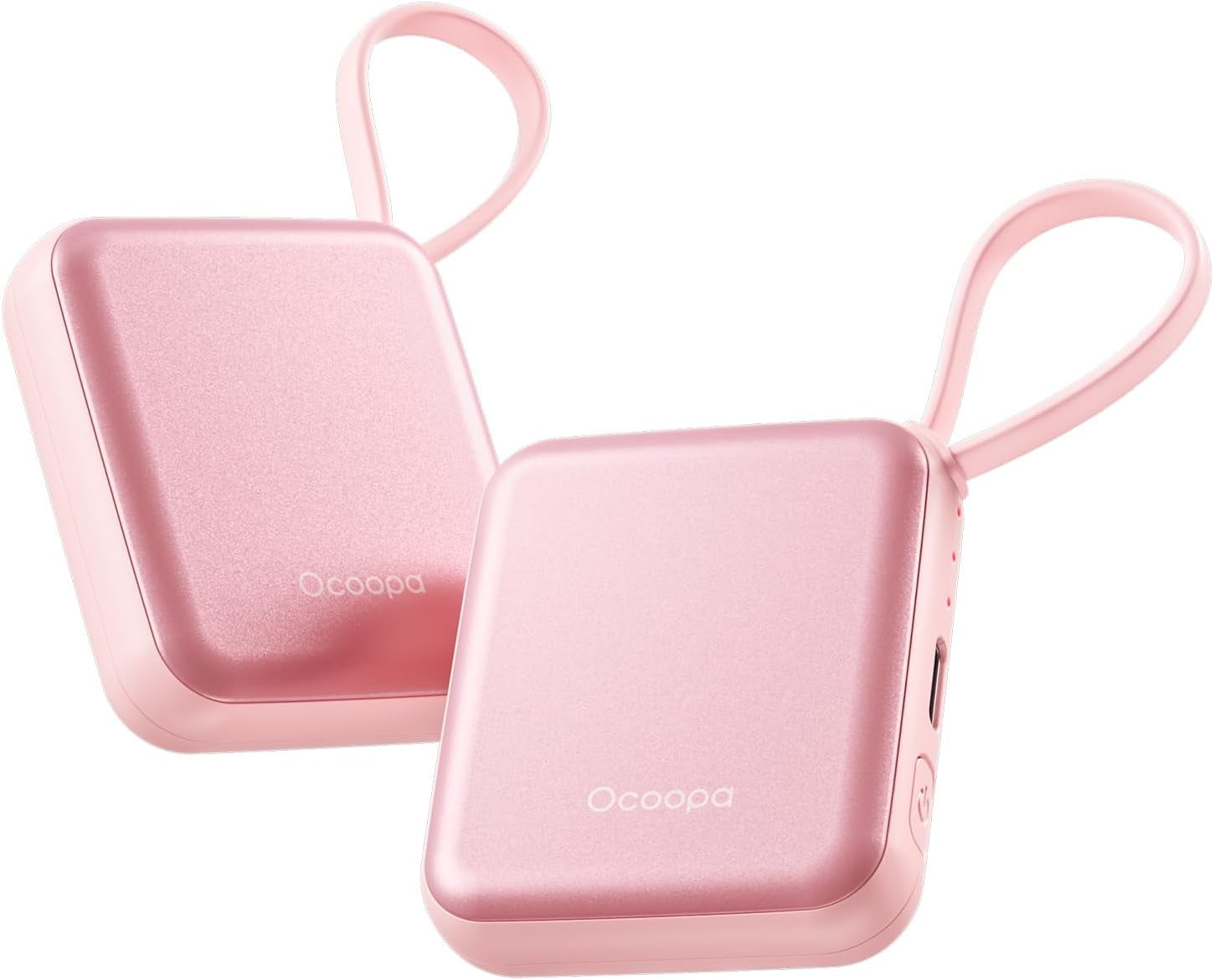 OCOOPA UT5 Nano Rechargeable Hand Warmers – Smart Temp Control, 7H x2 Long Safe Heat, Ultra Slim ...