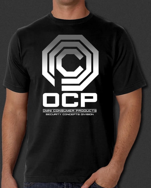 OCP RoboCop sci-fi Movie Omni Consumer Products New T-Shirt S-6XL ...