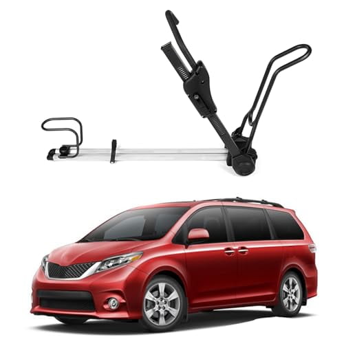 OCPTY Bike carrier Rooftop Upright Bike Rack Mounts for SUV Truck Van ...