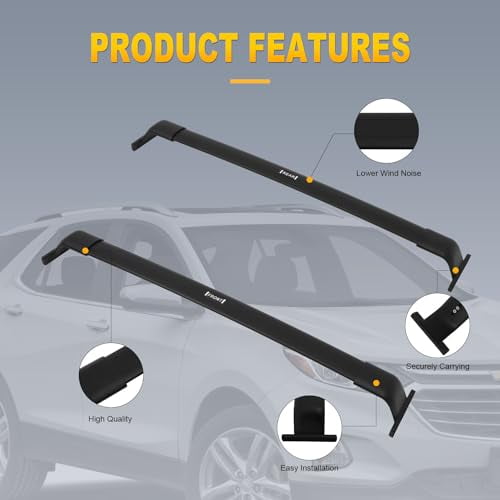 OCPTY Roof Rack Cross Bars for Chevrolet Equinox 2019-2021 Luggage ...