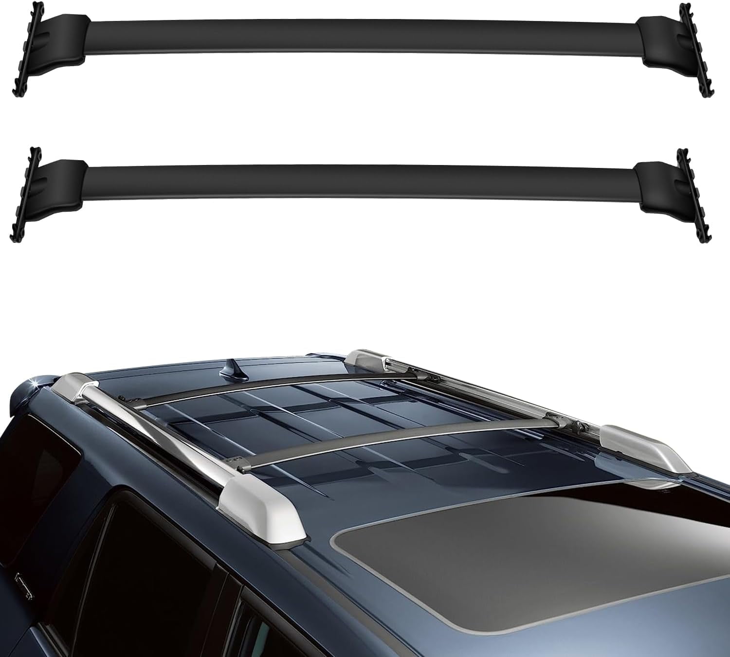 OCPTY Roof Rack Fit for Honda Passport 2019-2020 Luggage Racks Rooftop Cargo Carrier Bag Luggage ...