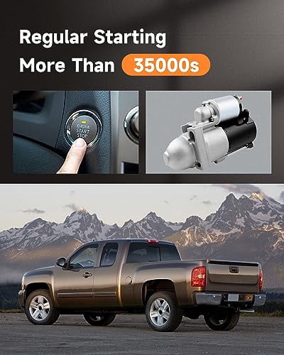 OCPTY Starter Starters Compatible SDR0086 6485N for Chevrolet Astro Van ...