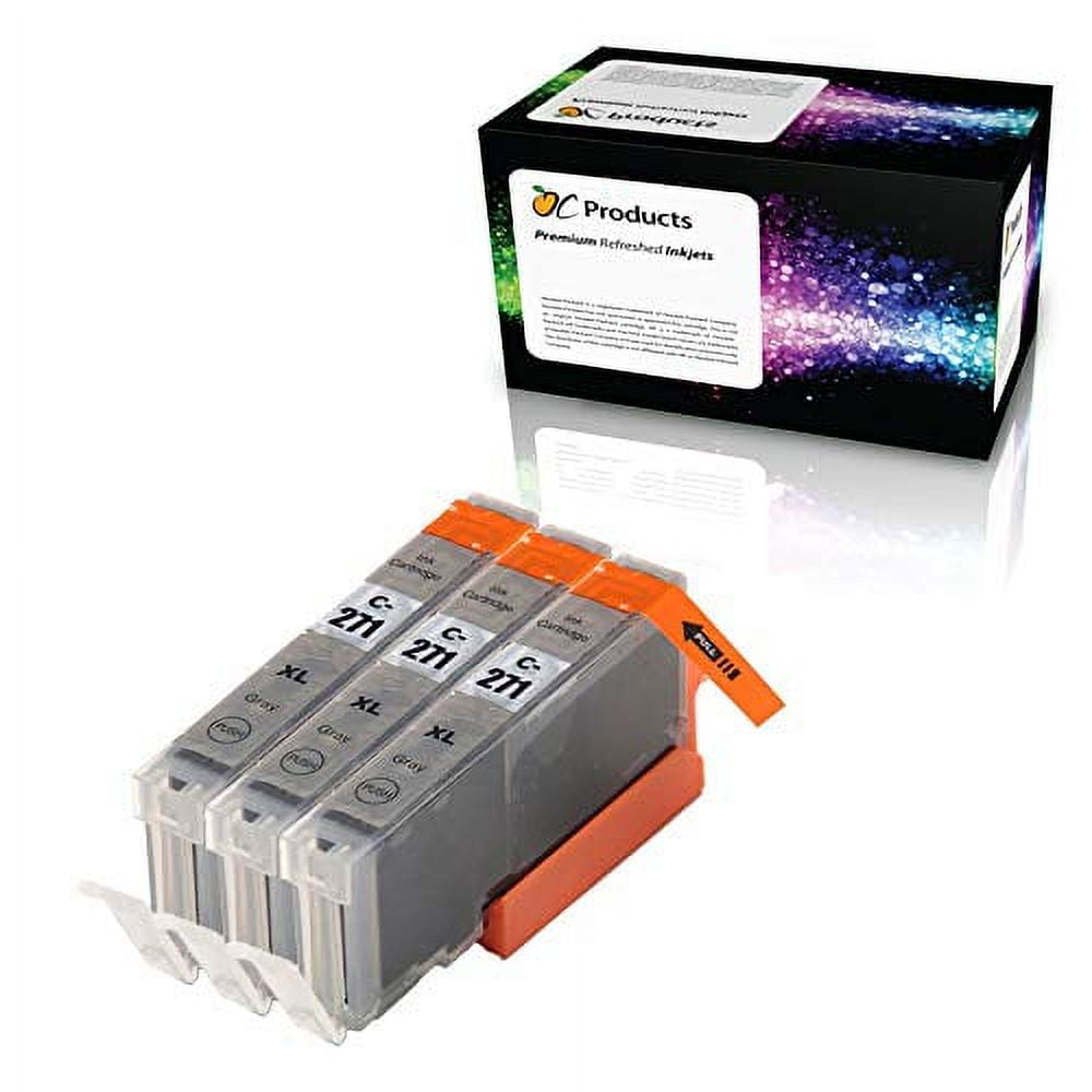 OCProducts Compatible Ink Cartridge Replacement for Canon CLI-271 CLI ...