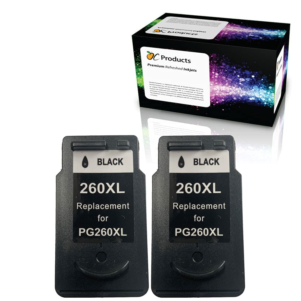 OCProducts Compatible Ink Cartridge Replacement for Canon PG-260XL ...