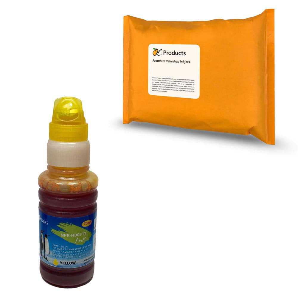 OCProducts Compatible Ink Replacement for HP 31 for Smart Tank 5000 ...