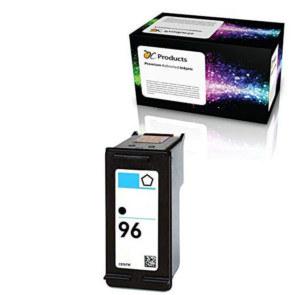 OCProducts Refilled Ink Cartridge Replacement for HP 96 for Officejet ...