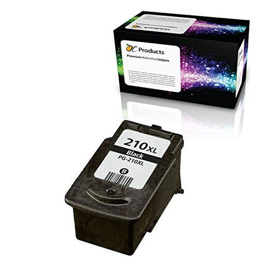 OCProducts Refilled Ink Cartridge Replacement for Canon PG-210XL for ...