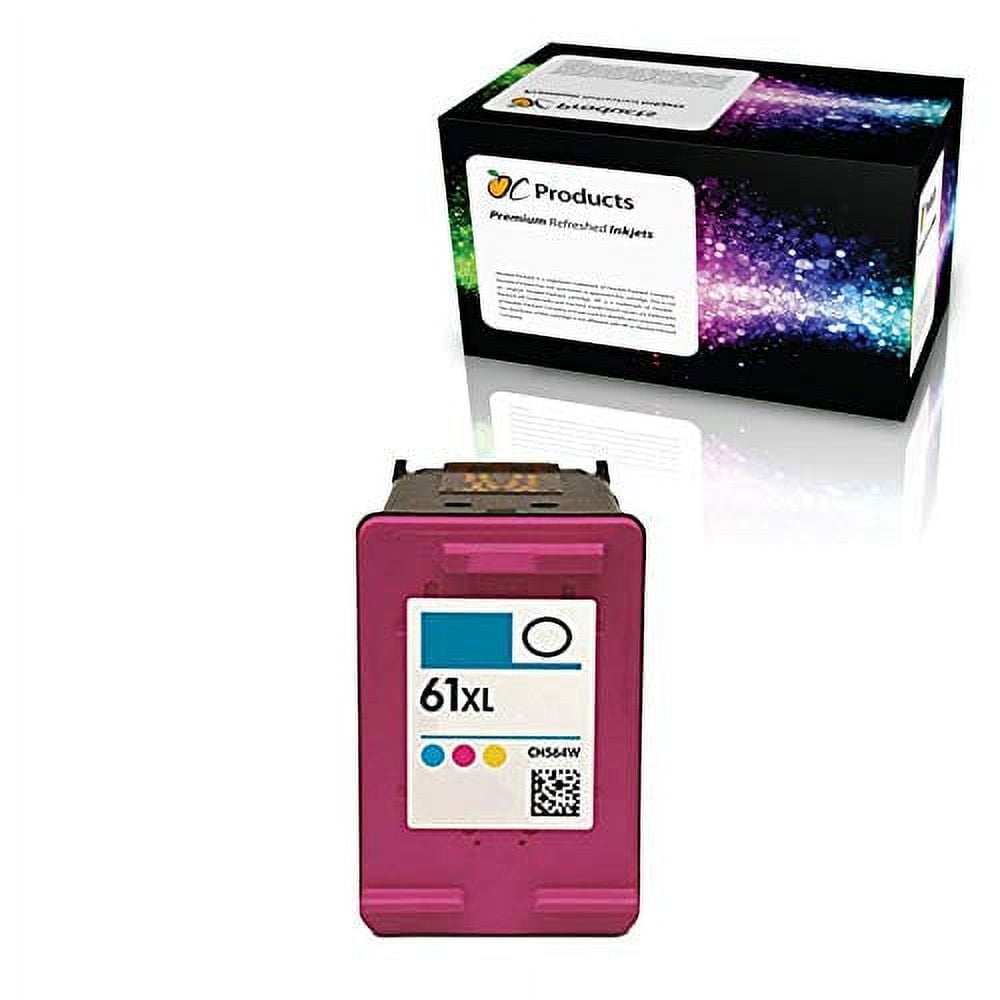 Compatible Ink Cartridge OCHP61XLC for Deskjet 1010 3050 2540 2050 Envy ...