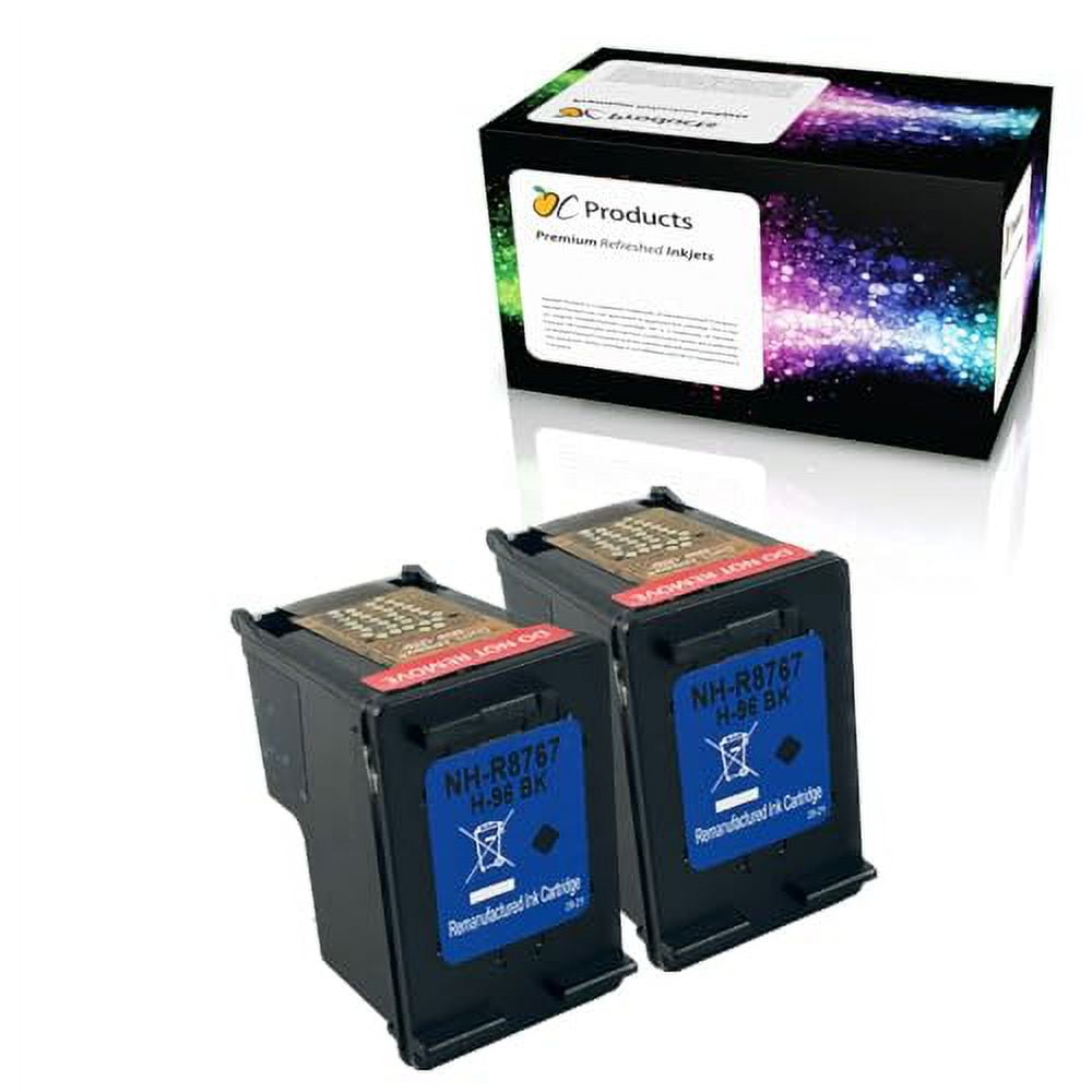 OCProducts Refilled Ink Cartridge Replacement for HP 96 for Officejet ...