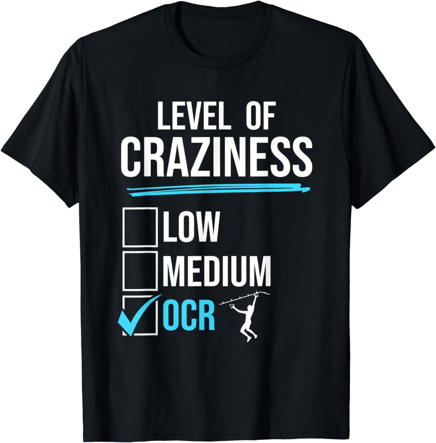 OCR Runner OCR Running Obstacle Course Race T-Shirt - Walmart.com