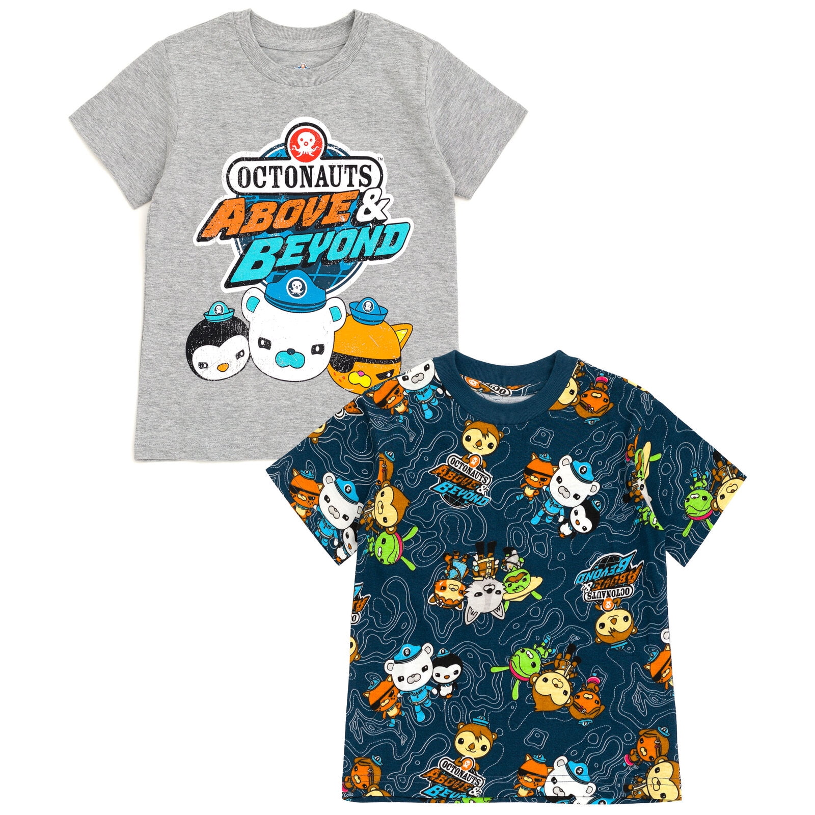 OCTONAUTS Peso Captain Barnacles Tweak Little Boys 2 Pack T-Shirts ...