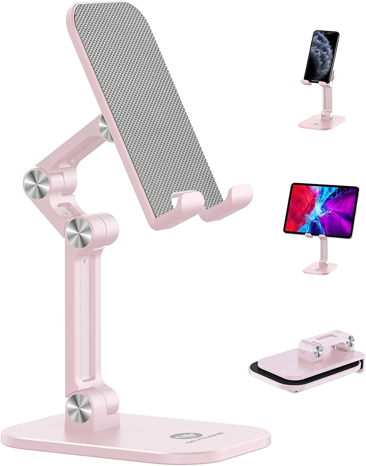 OCYCLONE iPhone Desk Stand, Adjustable Height & Angle, Foldable ...