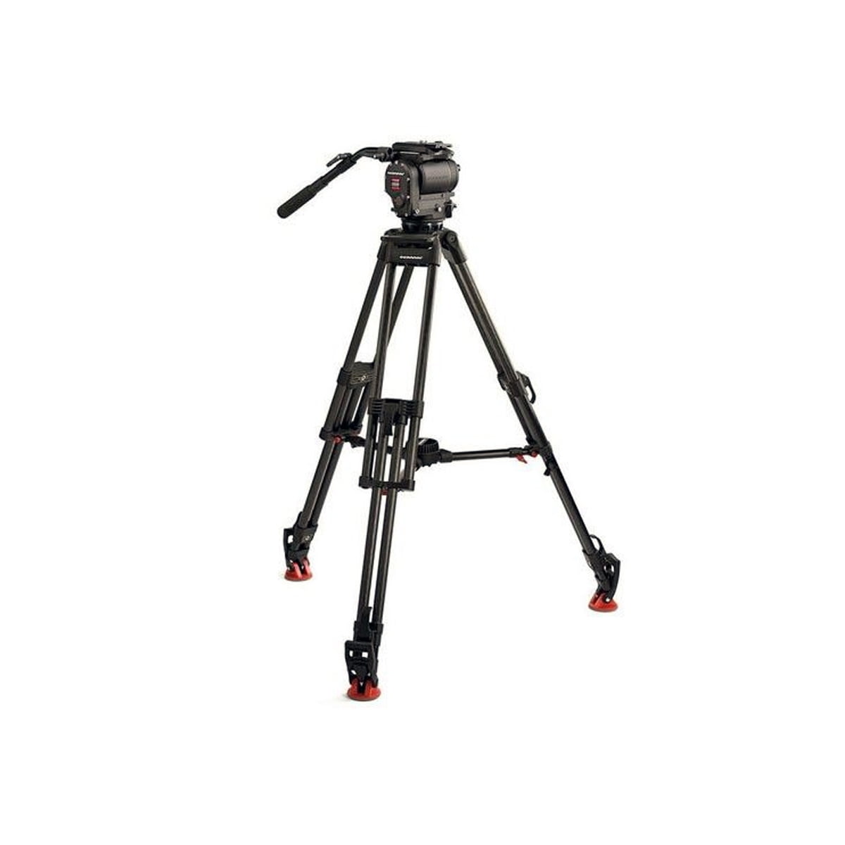 OConnor 30L 3-Section Carbon Fiber Tripod with Ultimate 1040 Fluid Head and Mid-Level Spreader ...