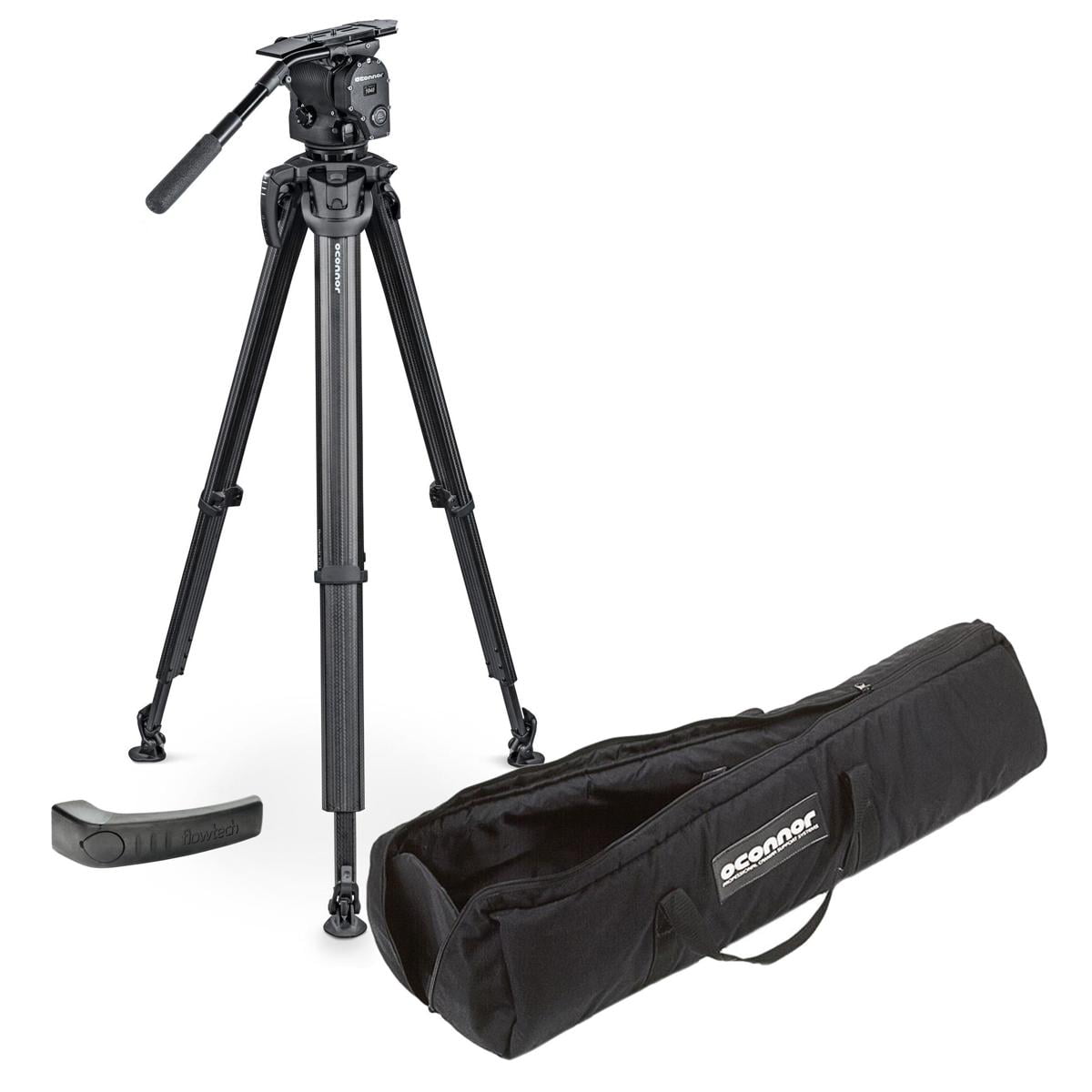 OConnor Ultimate 1040 flowtech 3-Section Carbon Fiber Tripod System ...