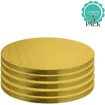 Wilton Round Gold Cake Boards, 3-Count - Walmart.com