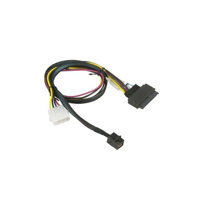 OCuLink SFF-8611 to U.2 SFF-8639 Copper Cable with 4 Pin - Walmart.com