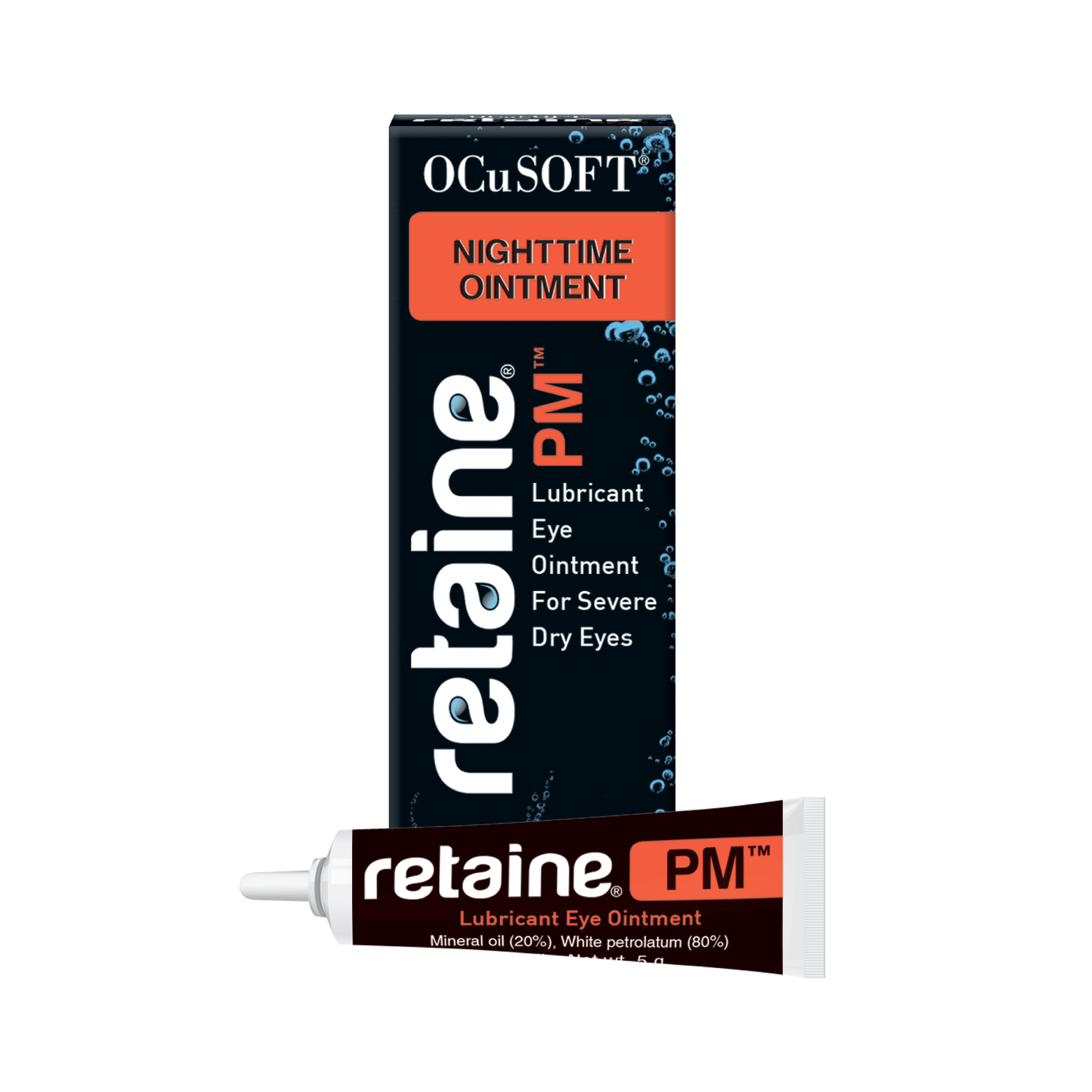 OCuSOFT Retaine PM Nighttime Ointment 5 Gram Tube, Lubricant Eye ...