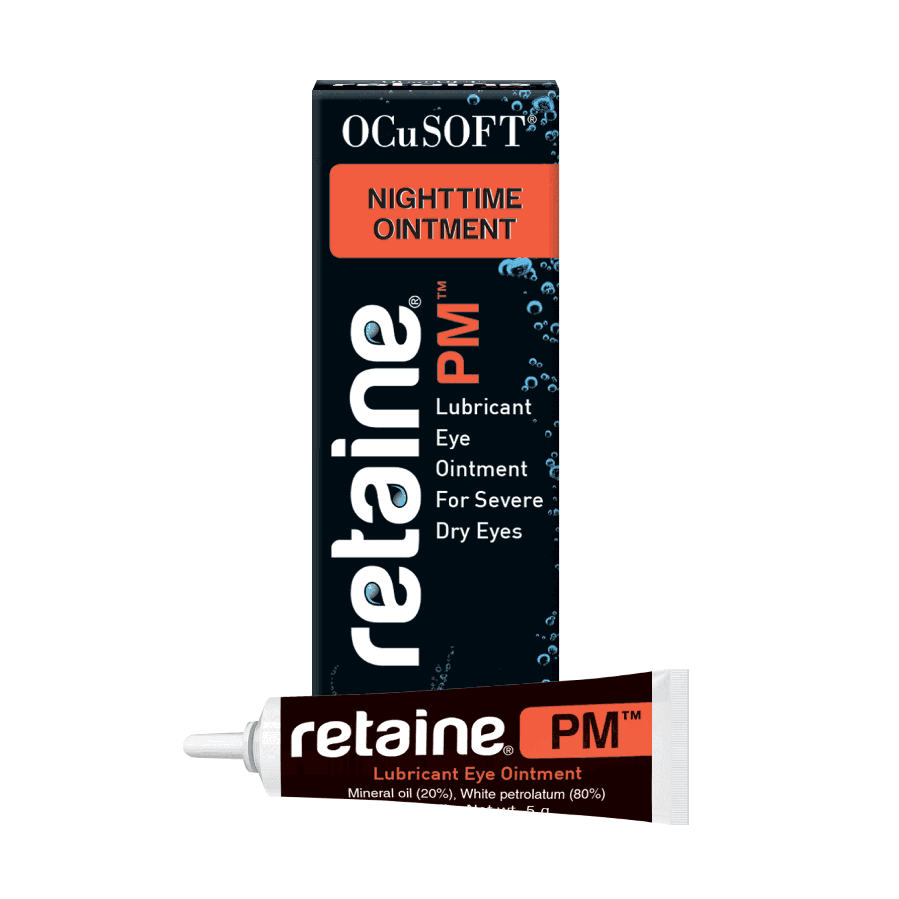 OCuSOFT Retaine PM Nighttime Lubricant Eye Ointment for Severe Dry Eye ...