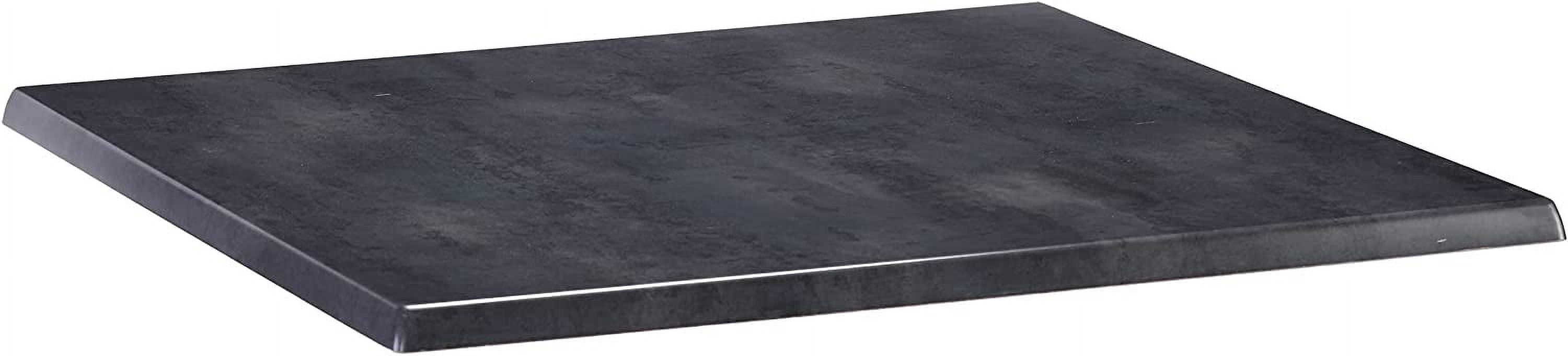 OD36SBlkStl 36" x 36" Black Steel, Season EnduroTop Indoor/Outdoor ...