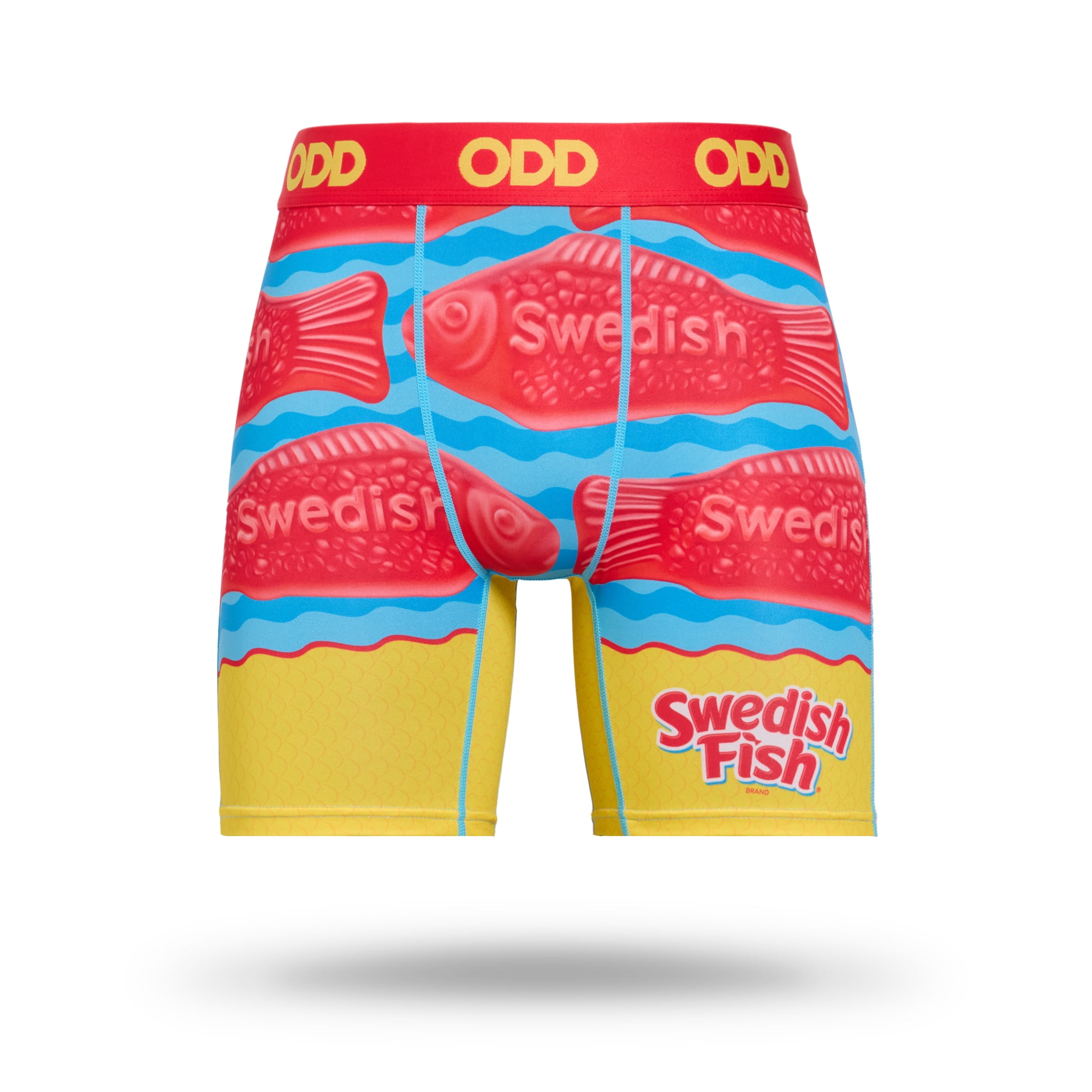 ODD SOX Big Swedish Fish Men's Boxer Briefs Large Candy Themed Novelty ...