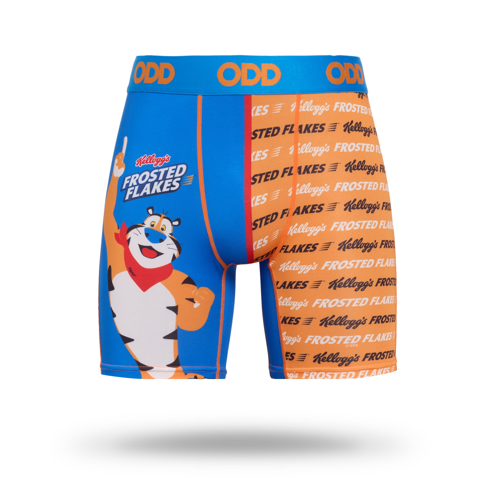 ODD SOX Frosted Flakes Split Men's Boxer Briefs Medium Breakfast Cereal ...