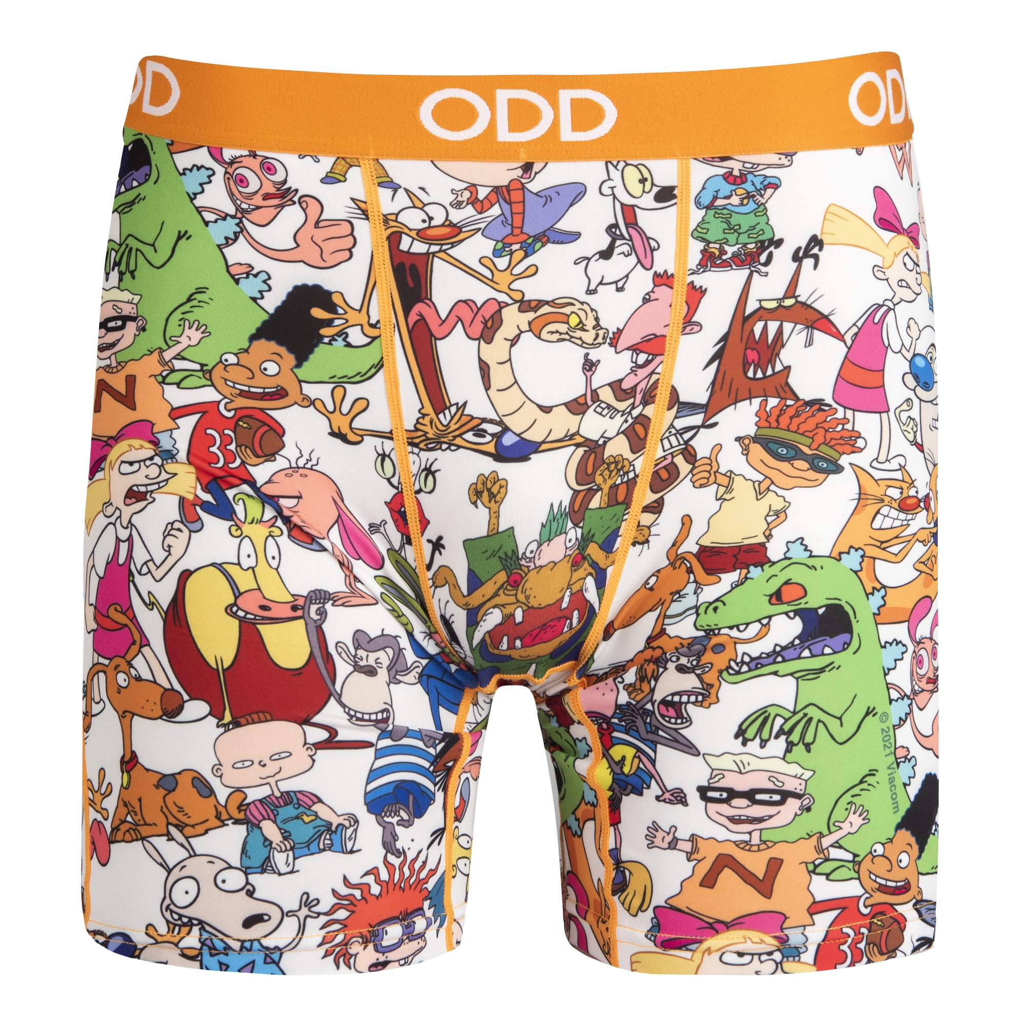 ODD SOX, Funny Men's Boxer Briefs Underwear, Nickelodeon Cartoons ...