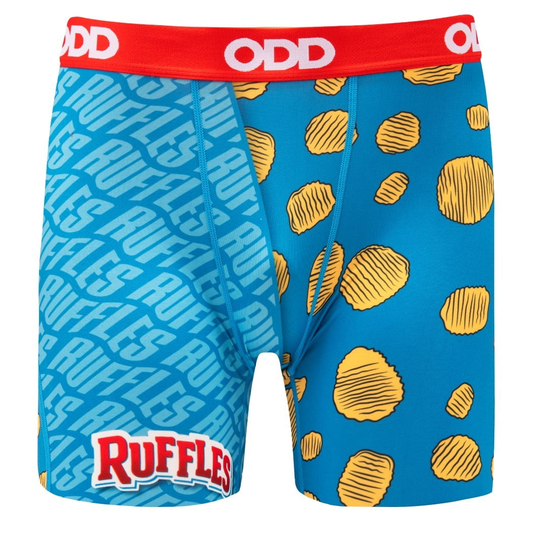 ODD SOX Men's Boxer Brief, Ruffles Potato Chips, Fun Novelty Underwear ...