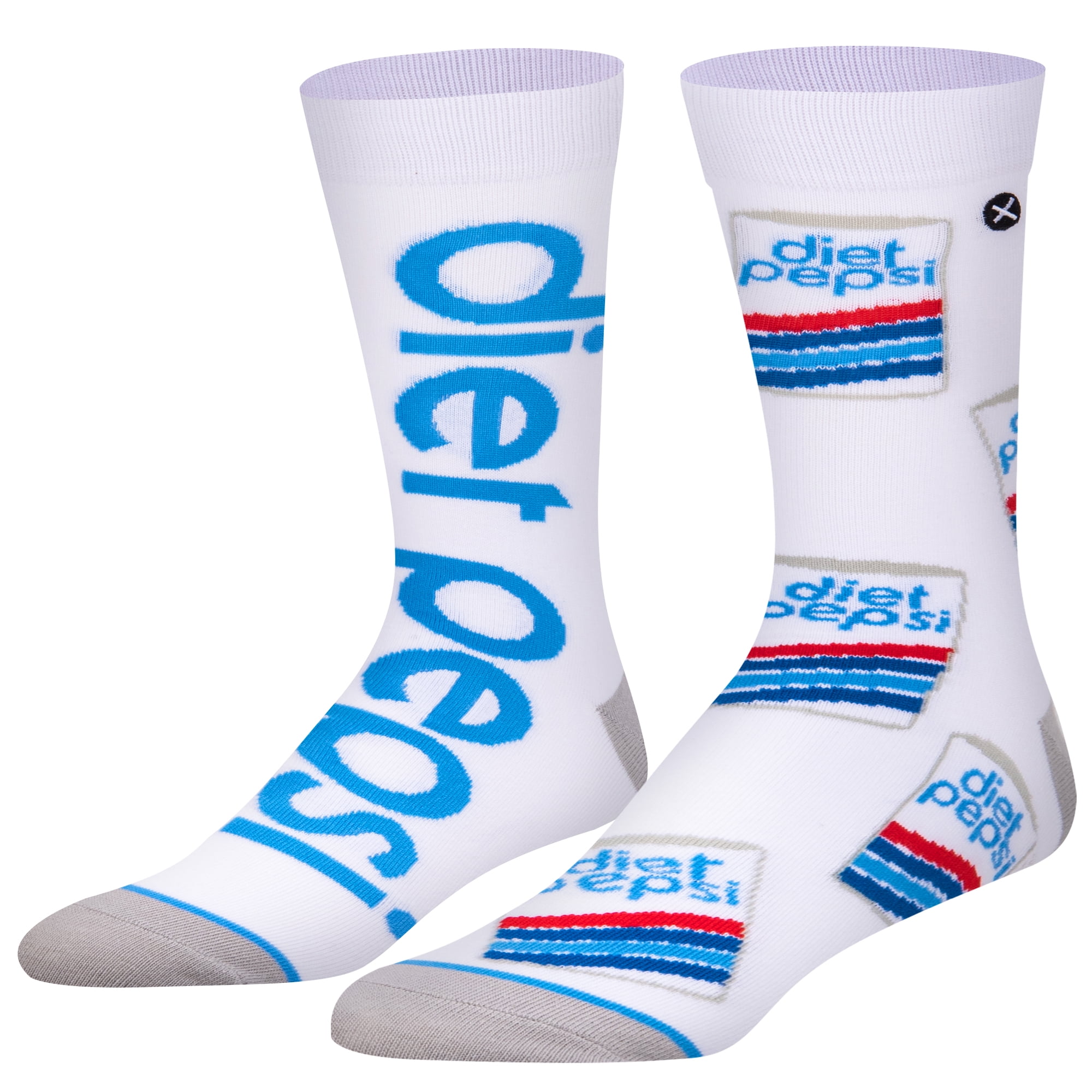 ODD SOX, Men's Funny Designer Novelty Soda Socks, Diet Pepsi Crew ...